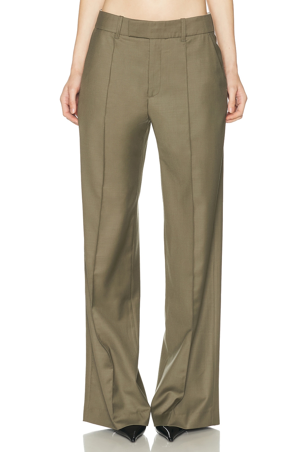 COPERNI Coperni Draped Sarouel Top in Grey